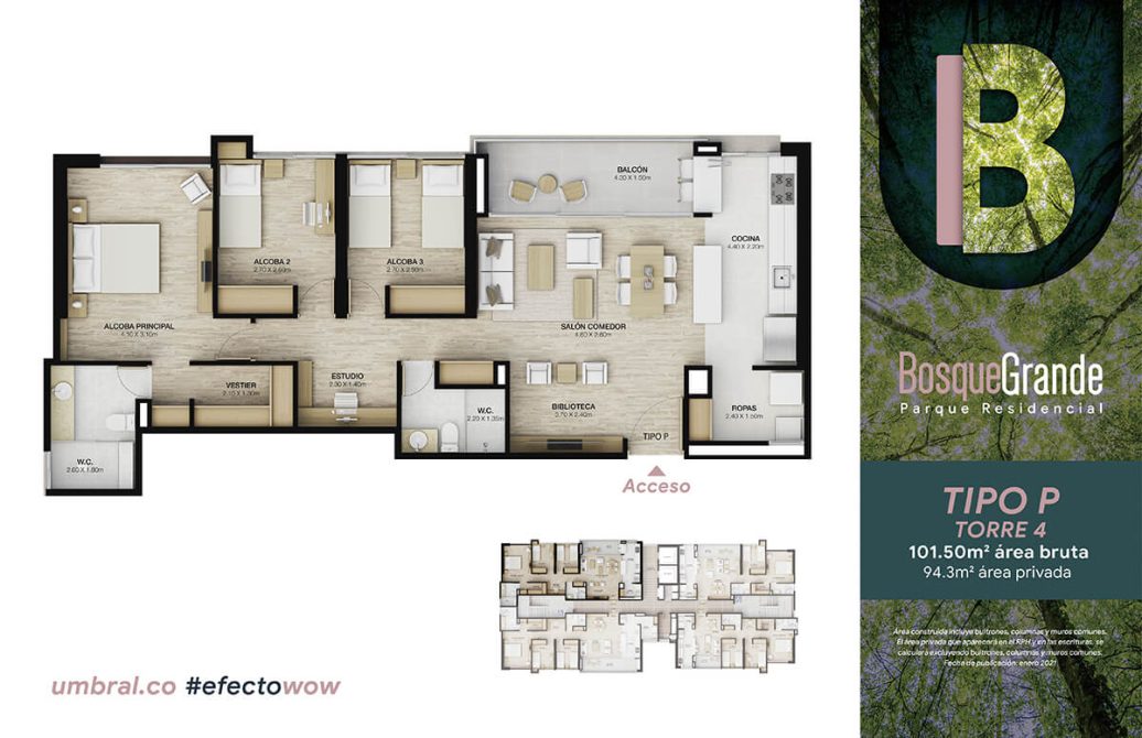 Bosque Grande apartamentos