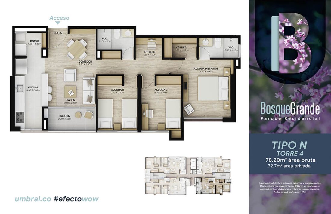 Bosque Grande apartamentos